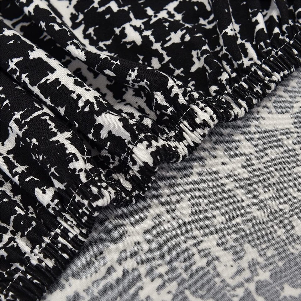 Elastic Stretch Tub Chair Covers 2-Pieces Armchair Bucket Chair Full ...