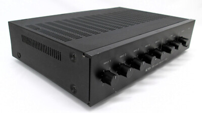 TOA 500 Series A-506A Amplifier Pro Audio Stereo 5-Input PA Mixer Amp ...