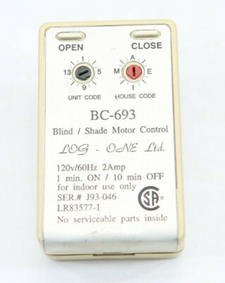X-10 Powerhouse Automation Blind Shade Motor Control Plug In Module ...
