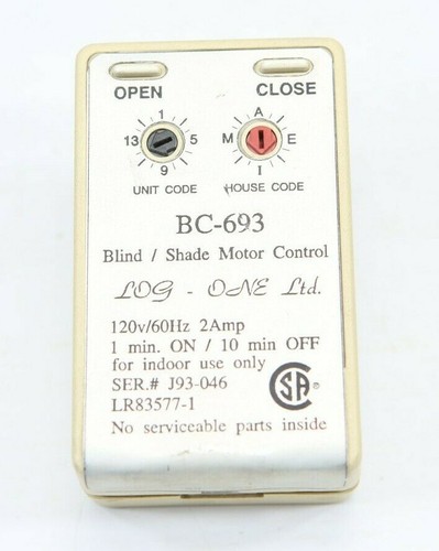 X-10 Powerhouse Automation Blind Shade Motor Control Plug In Module ...