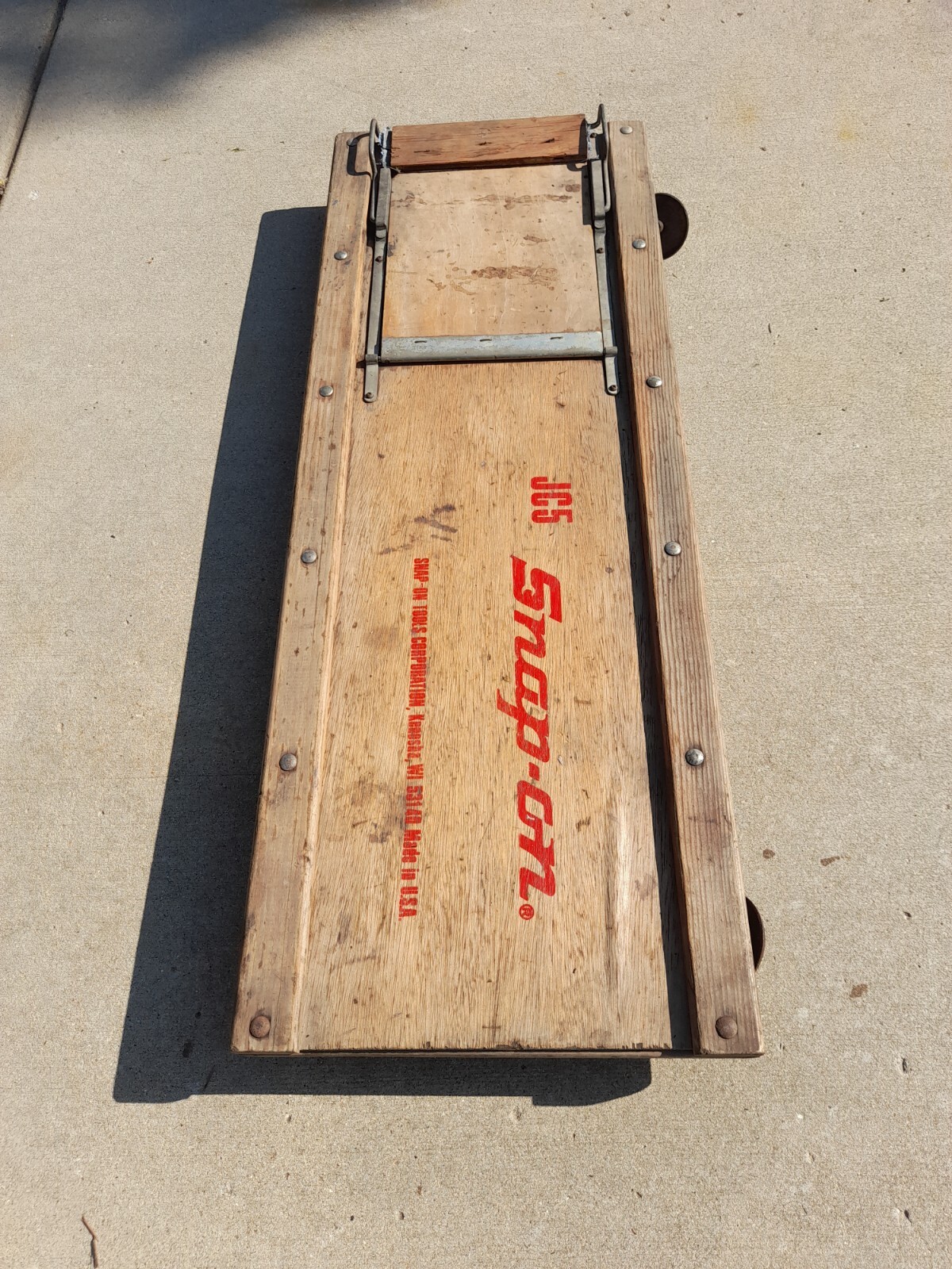 VINTAGE SNAP ON TOOLS JC5 AUTOMOTIVE MECHANICS CREEPER | eBay