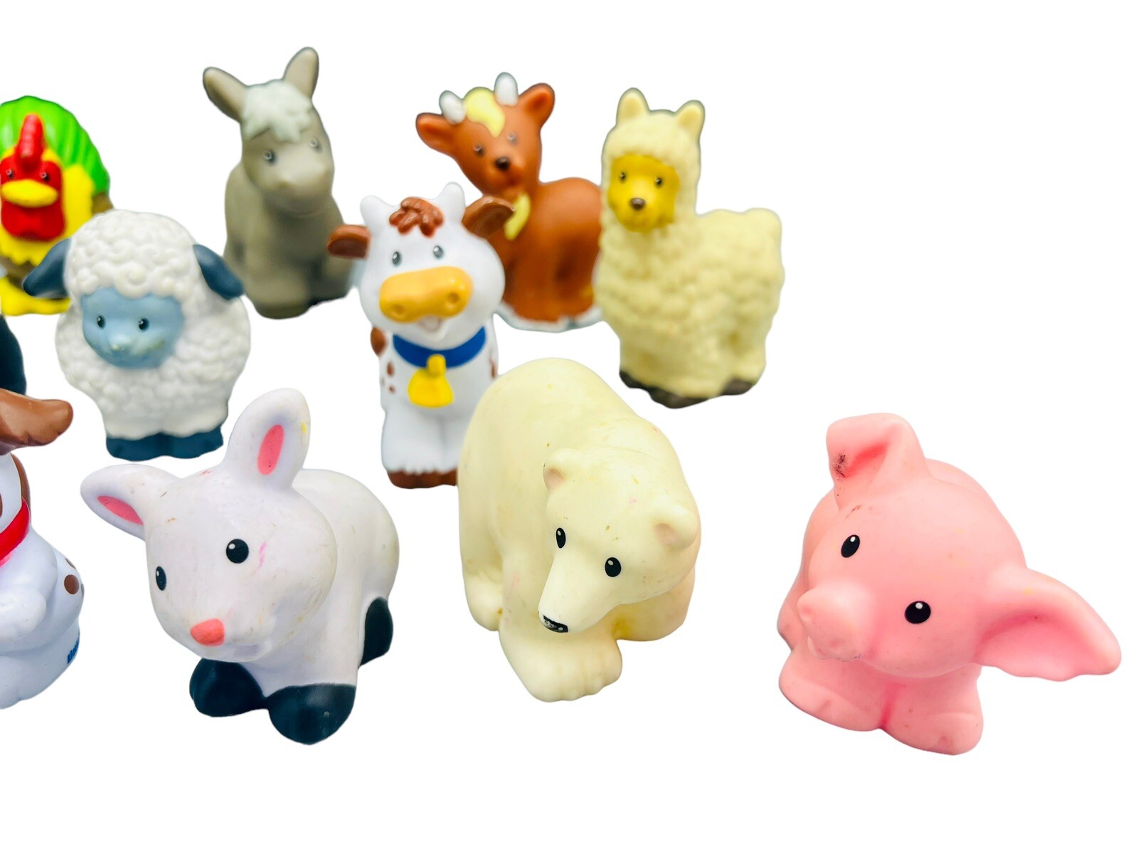 Lots Of 12 Little People Animal Figures - Various Years - READ ...