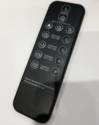 DIMPLEX Fire Universal remote control spare replacement - 03/23380 SEE ...