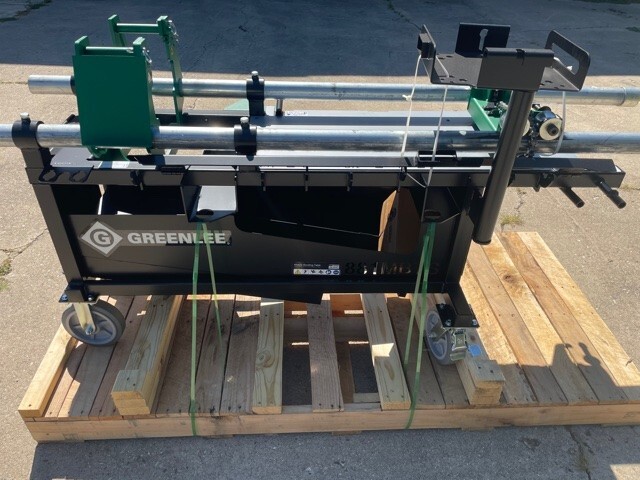 GREENLEE 881CT 980 CAMTRACK MOBILE BENDING TABLE Conduit Pipe Bender 2 ...