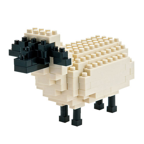 NEW NANOBLOCK Sheep - Nano Block Micro-Sized Building Blocks Kawada NBC ...