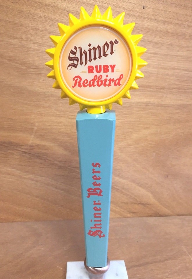 Shiner Ruby Redbird Beer Tap Handle - New In Box & Free Shipping - Tall ...