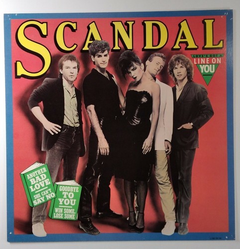 Scandal Poster Promo Flat 12x12 Rare VHTF Original 1982 Patty Smyth ...