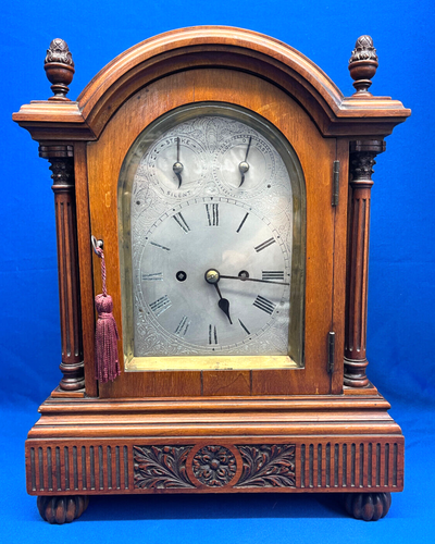 Stunning Antique English Twin Chain Fusee Bracket Clock | eBay