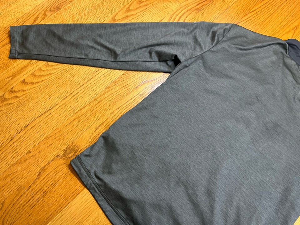 KJUS Retention Full Zip Golf Jacket Grey Mens Large Martis Camp Logo LG ...