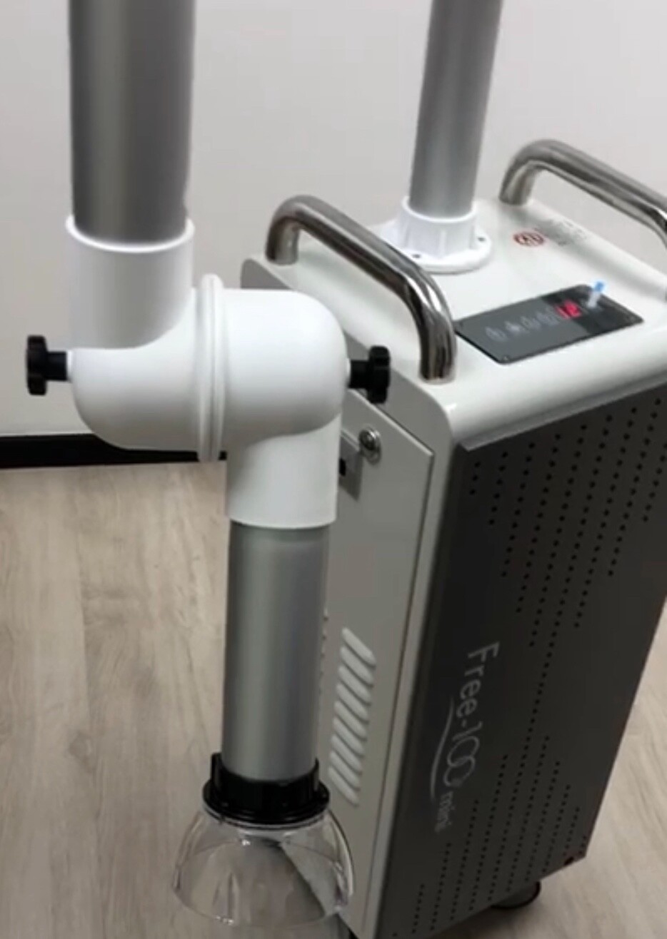 EXTRAORAL SUCTION UNIT, CHAIRSIDE AEROSOL SUCTION , MOBILE VACUUM UNIT ...