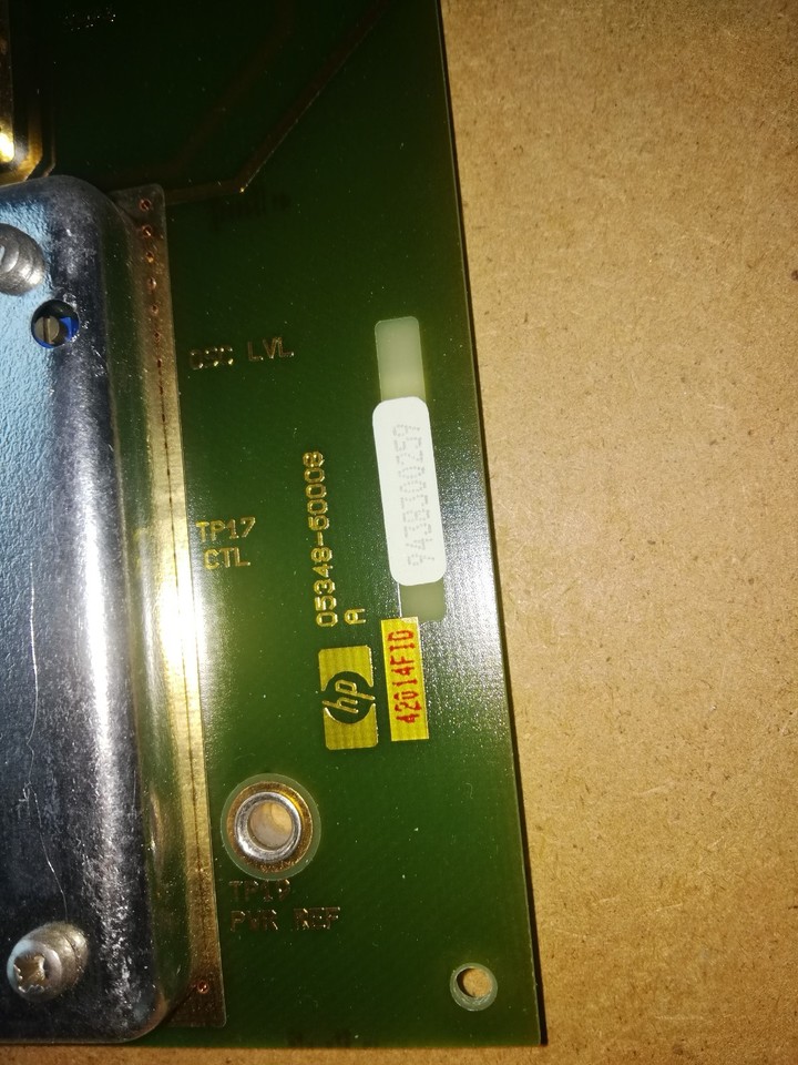 05348-60008 Rev:A PCB for HP 5347A 10Hz-20GHz Counter/ Power Meter | eBay