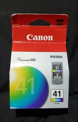 Canon CL-41 Color Combination Ink Fine Cartridge Pixma ChromaLife100 ...