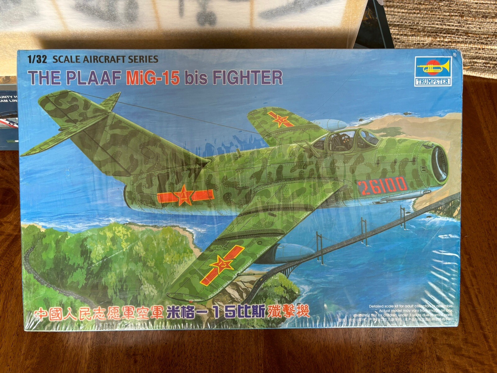 Trumpeter PLAAF MiG-15 bis Fighter 1/32 02204 Factory Sealed Box | eBay