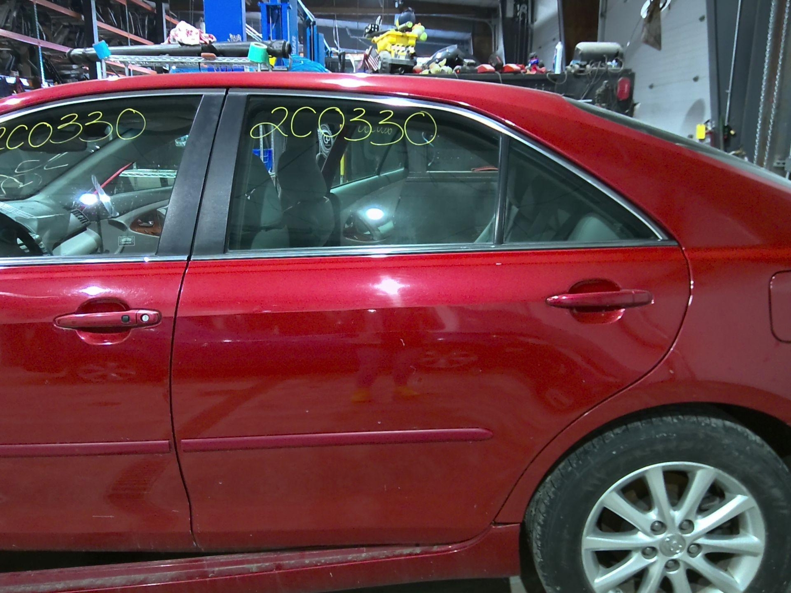 2007 - 2011 Toyota Camry Driver LH Left Barcelona Red-3R3 Rear Power ...