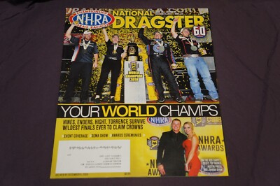 NHRA National Dragster Magazine 2019 Drag Racing Issue 23 Vol 60 Dec 6 ...