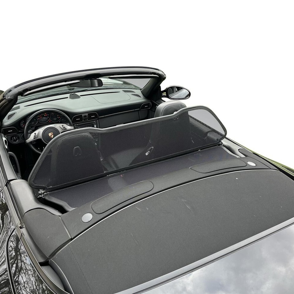 Wind Deflector for Porsche 911 (996 997) Original Design Black Windstop ...