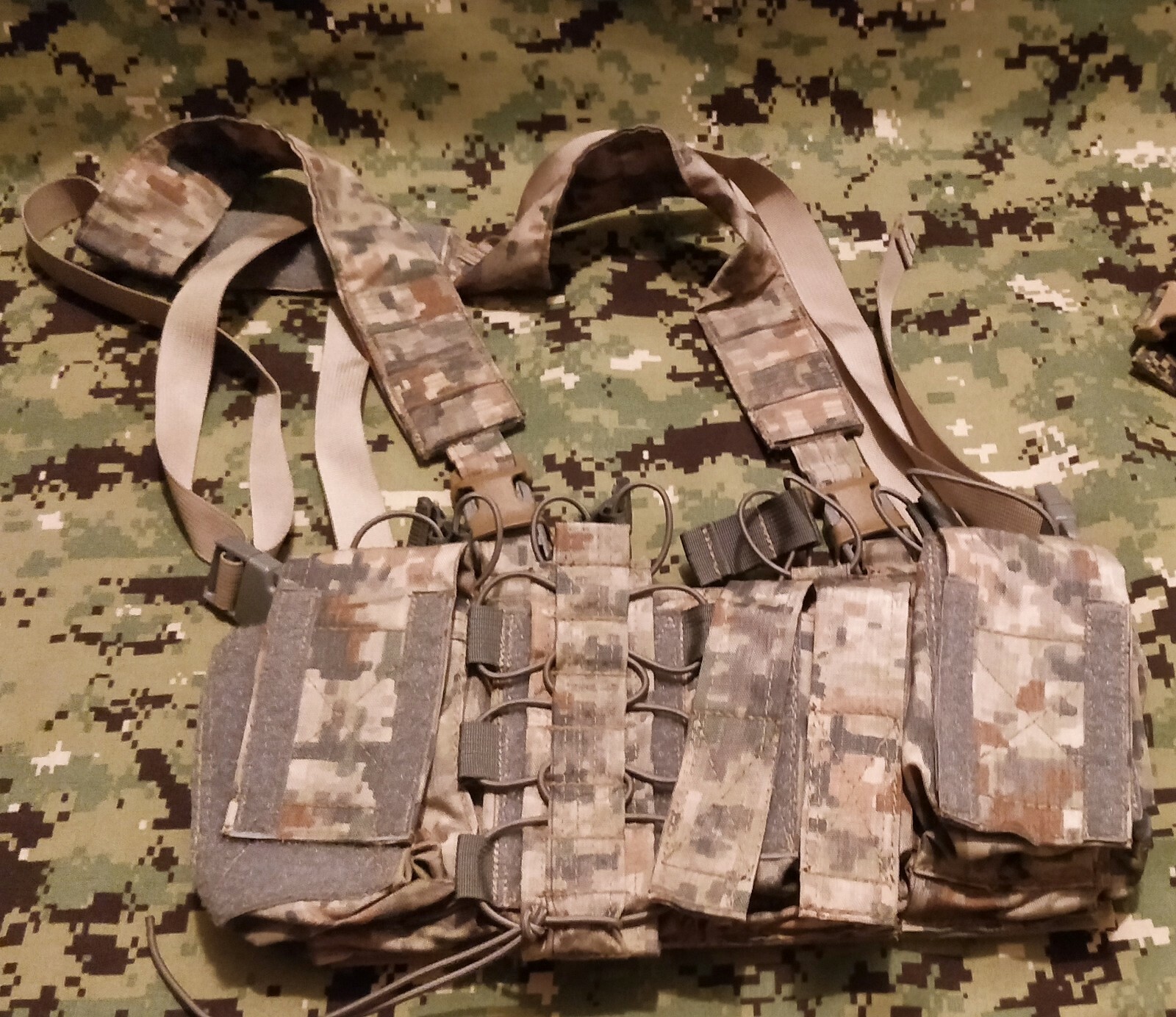 Extreme Gear Labs Bulldog Mirage D3CR Chest Rig Camo EGL Haley ...