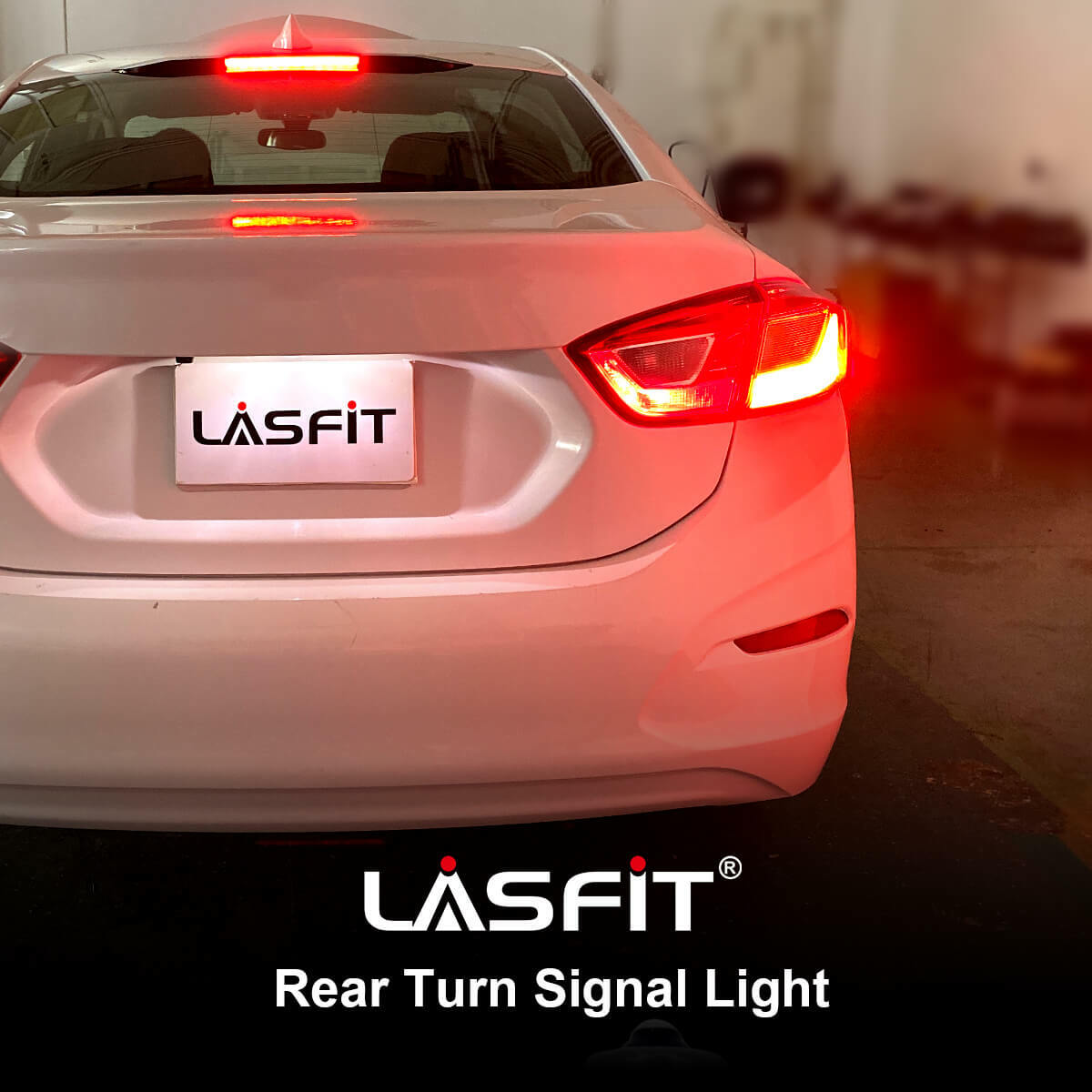 Canbus 921 912 Red LED Bulbs Rear Turn Signal Light Super Bright Error ...