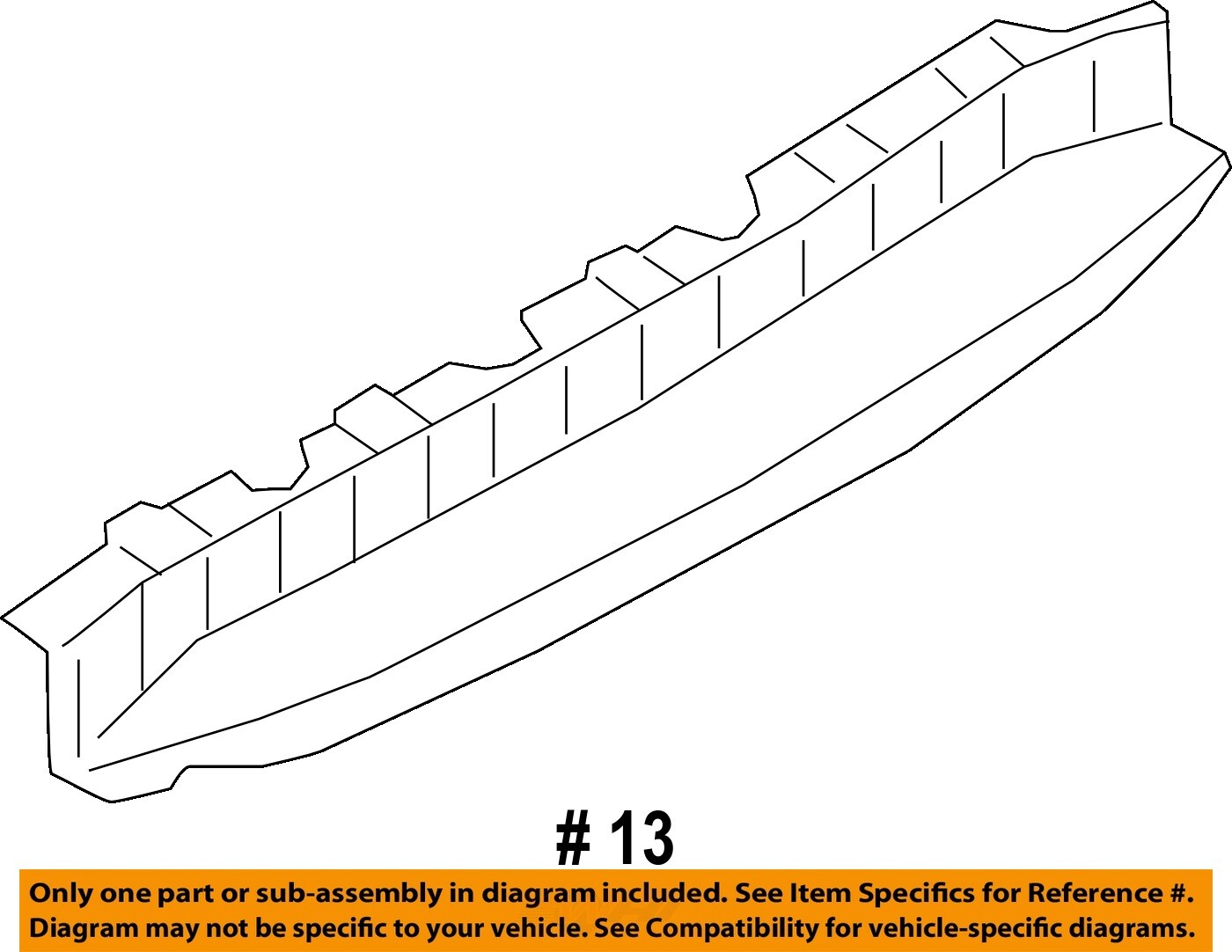 BMW OEM 11-14 X3 Rear Bumper-lower Cover 51127237453 for sale online | eBay