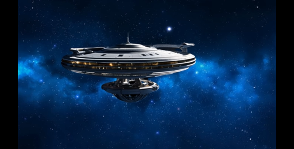 The Galactic Starport Iconian Quas Cruiser PLA Model | eBay