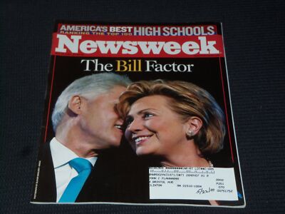 2007 MAY 28 NEWSWEEK MAGAZINE - THE BILL FACTOR FRONT COVER - L 20510 ...