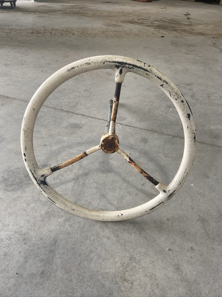 Sheller Crosley Car Steering Wheel With Steering Shaft Jeep Willy’s ...