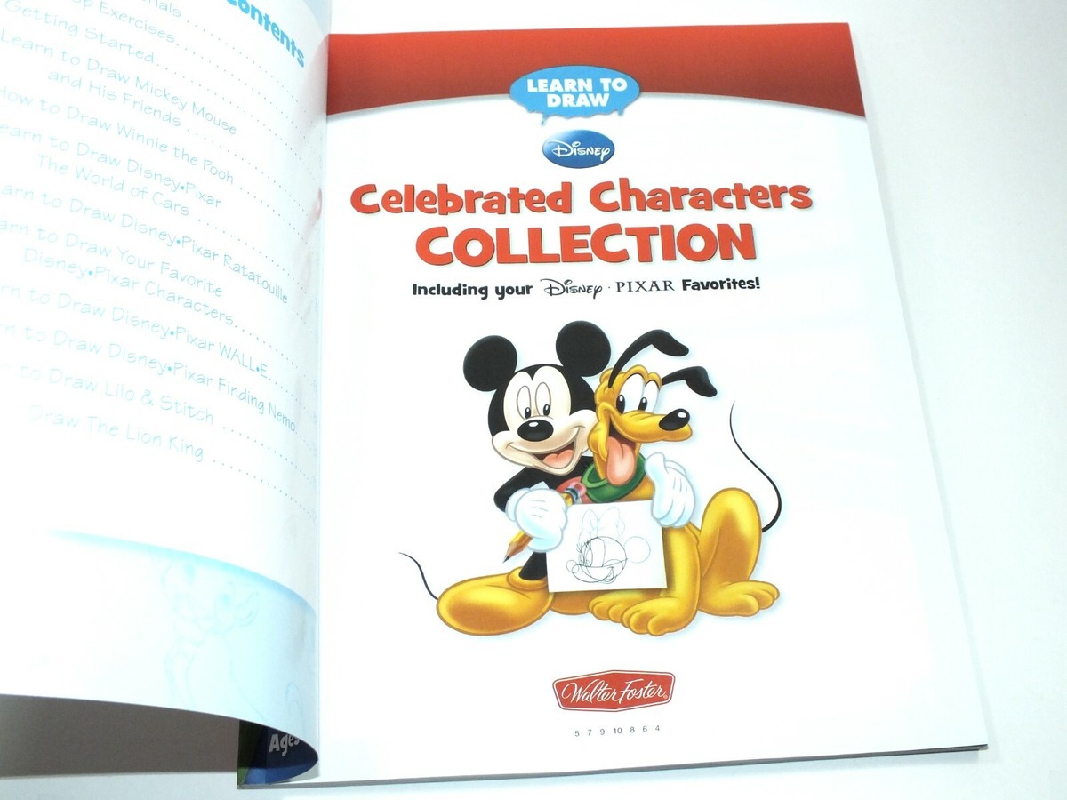 How To Draw Disney Characters Book For Kids - Infoupdate.org