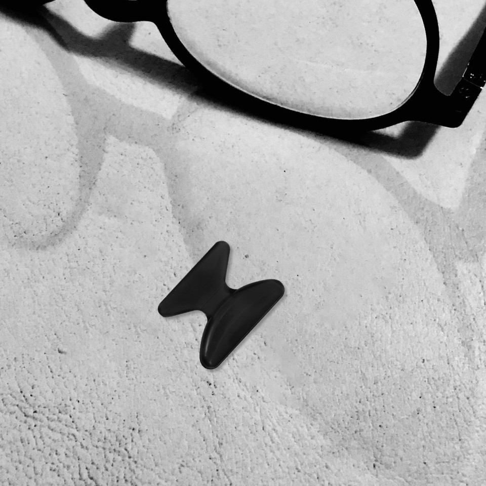 10 Pairs Silicone Eyeglasses Nose Pads Butterfly Anti Nose Bridge ...