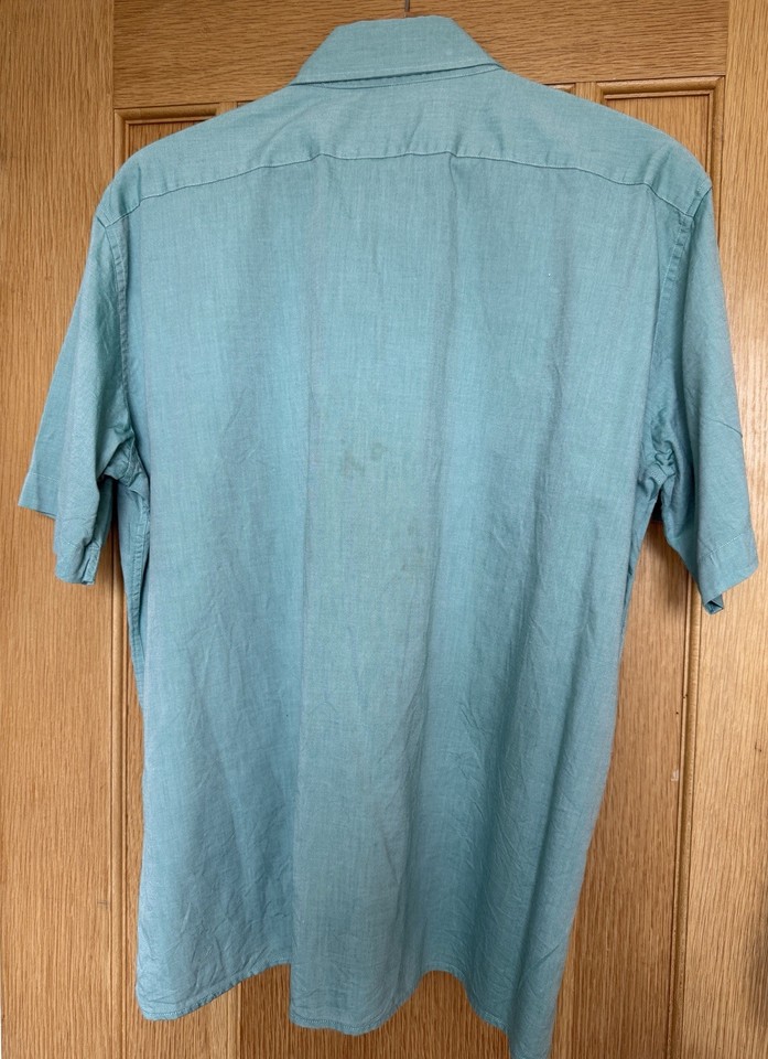 Real Stars Are Rare Oxford Short Sleeve Shirt. Green. XXL. Paul Weller ...