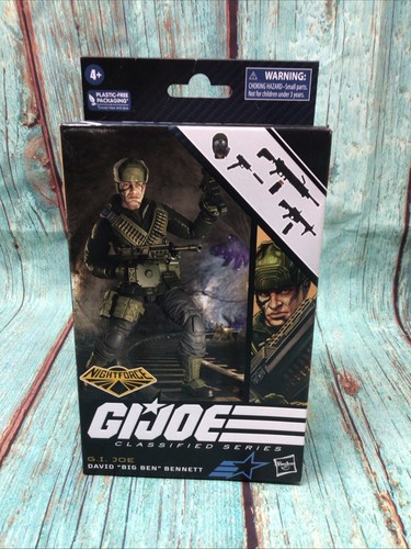GI Joe Classified Series Walmart Exclusive Nightforce David Big Ben ...
