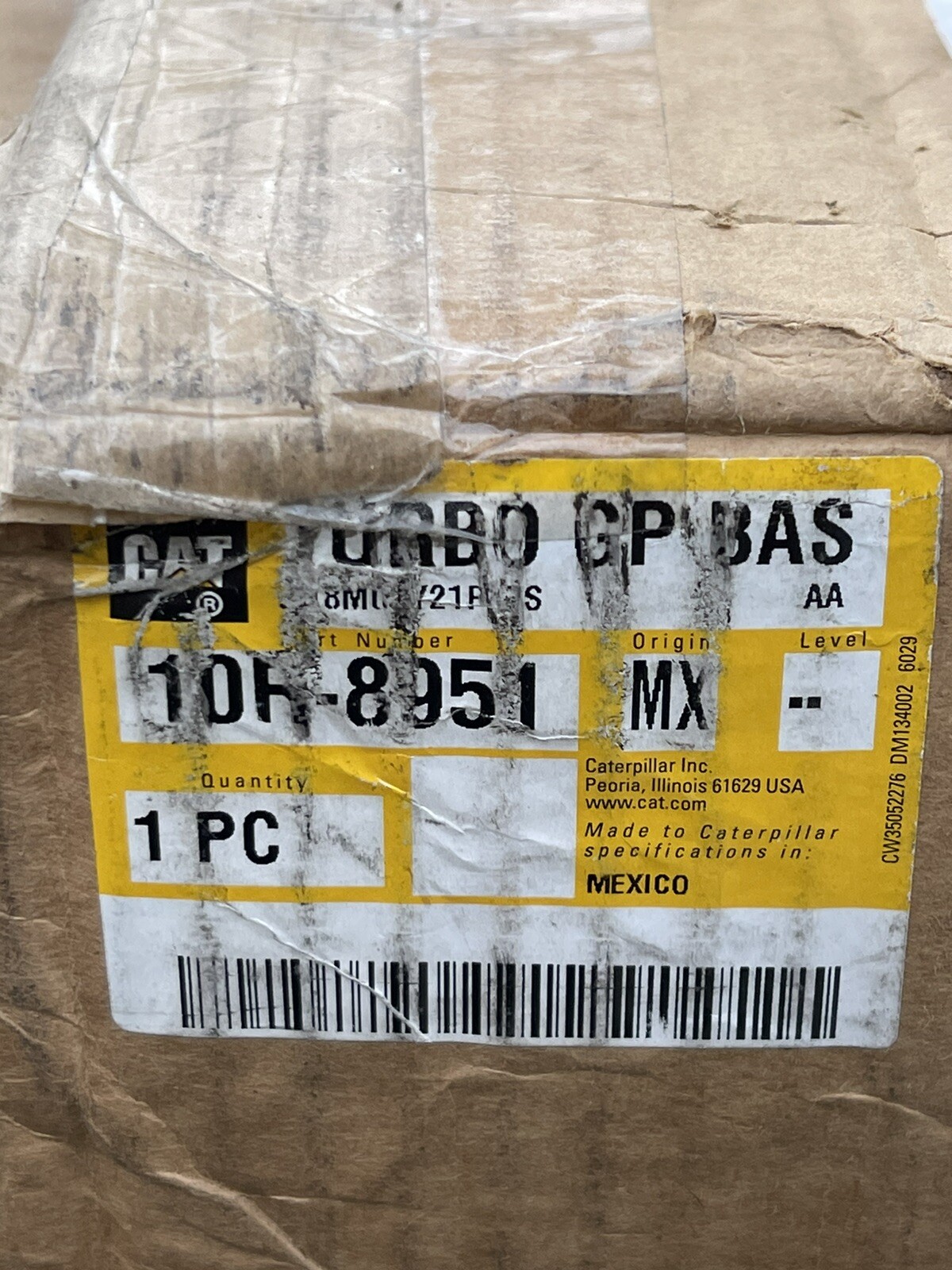 GENUINE OEM CATERPILLAR CAT 10R-8951 TURBOCHARGER 247-2956 for 14M ...