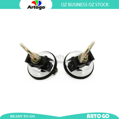 2 Pcs Tie Down Mount Detachable Ring Freely Swivels For Good Load ...