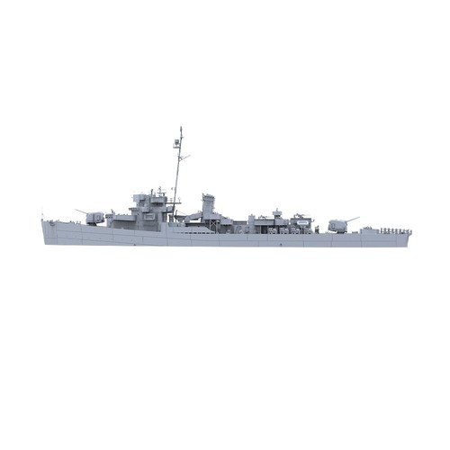 SSC350598 1/350 Military Model Kit USS Buckley Class Coolbaugh Frigate ...