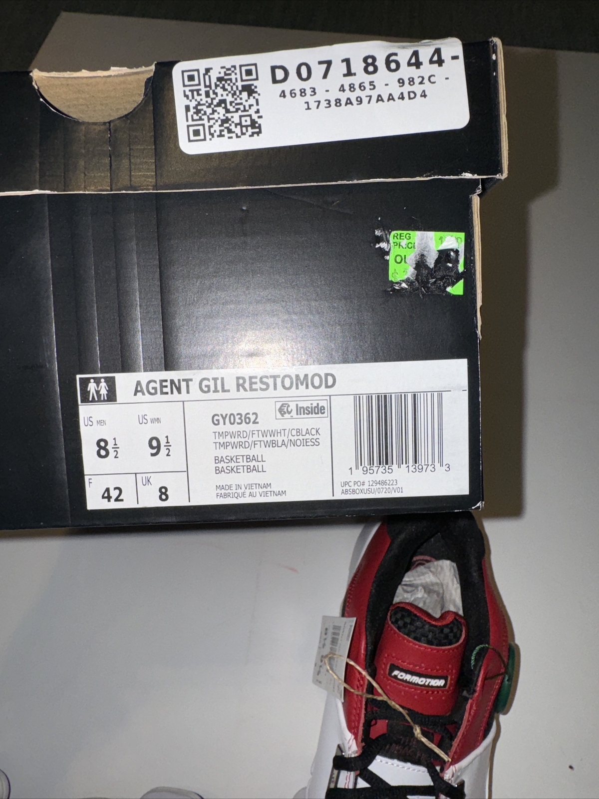 adidas Agent Gil Restomod Benihana Hibachi Men's Basketball Shoes Sz 8. ...