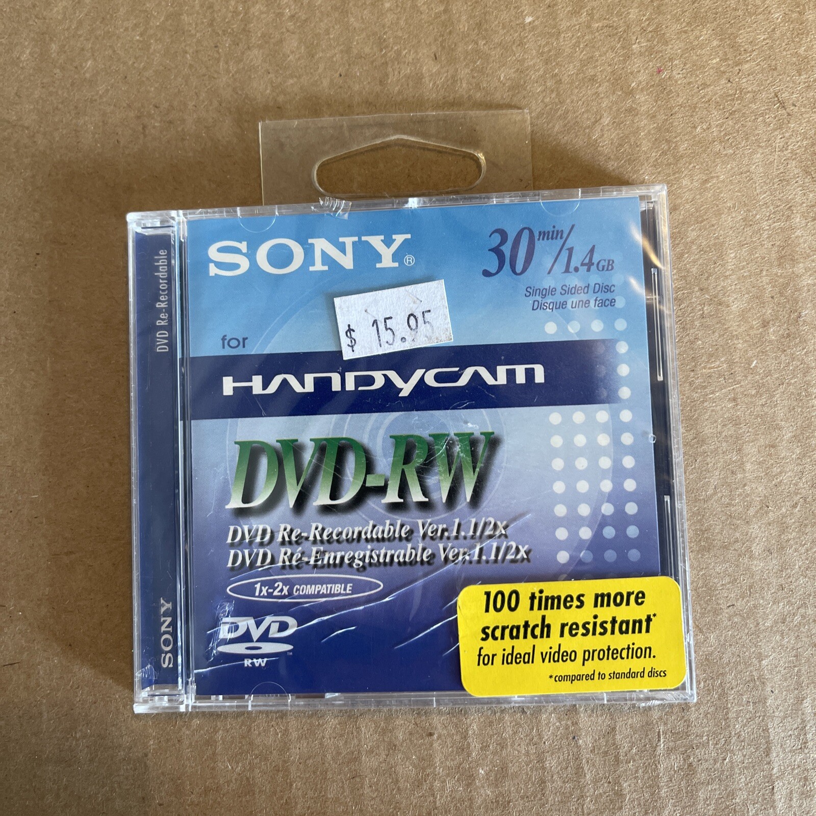 Sony DVD-RW Mini Recordable disc 1.4GB 30 Min NEW SEALED 27242621855 | eBay