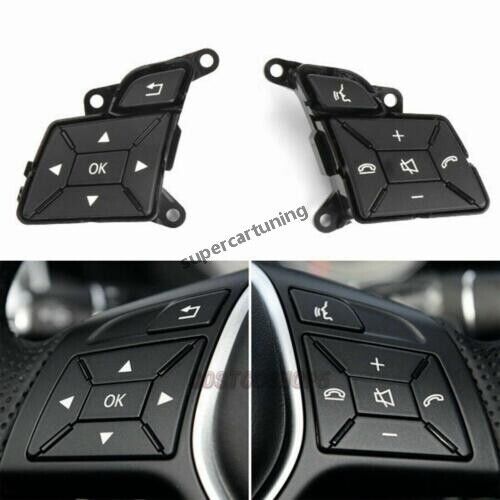 For 12-17 Mercedes e350 W212 Steering Wheel Control Switch Black ...
