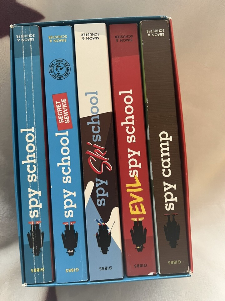 5 Book Set: Spy School Top Secret Collection by Stuart Gibbs: Spy ...