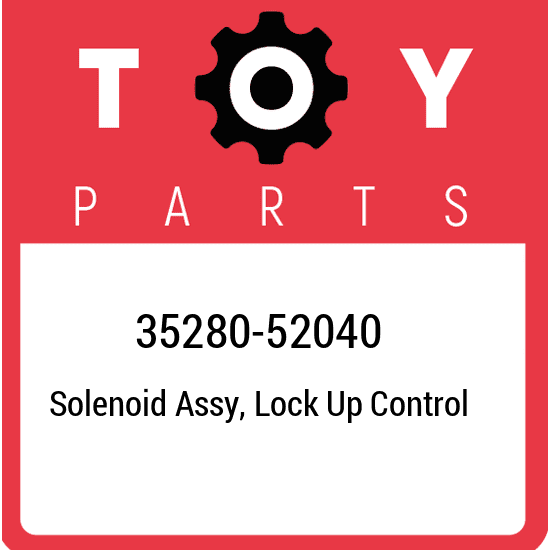 35280-52040 Toyota Solenoid assy, lock up control 3528052040, New ...