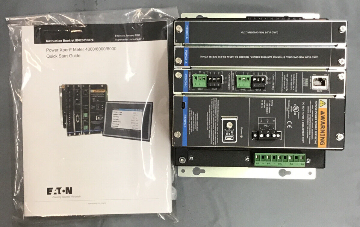 Eaton PXM4000 PXM4051A1AA Power Xpert Meter (m1) | eBay