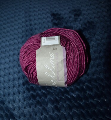 SUBLIME -Cashmere Merino Silk shade 0107 | eBay