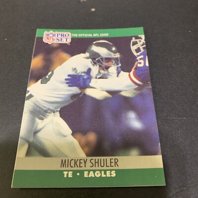 1990 NFL ProSet Mickey Shuler #608 | eBay