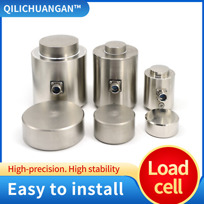 Column Type Load Cell Sensor Test Compression Force Weight Pressure 0 ...
