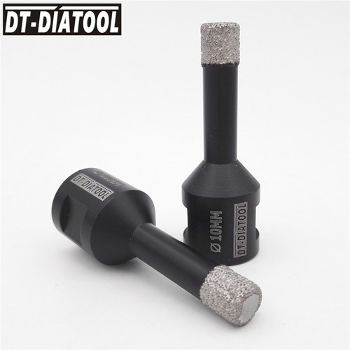 2pcs 10mm Dry Diamond Drilling Core Bits Tile Hole Cutter for Granite ...