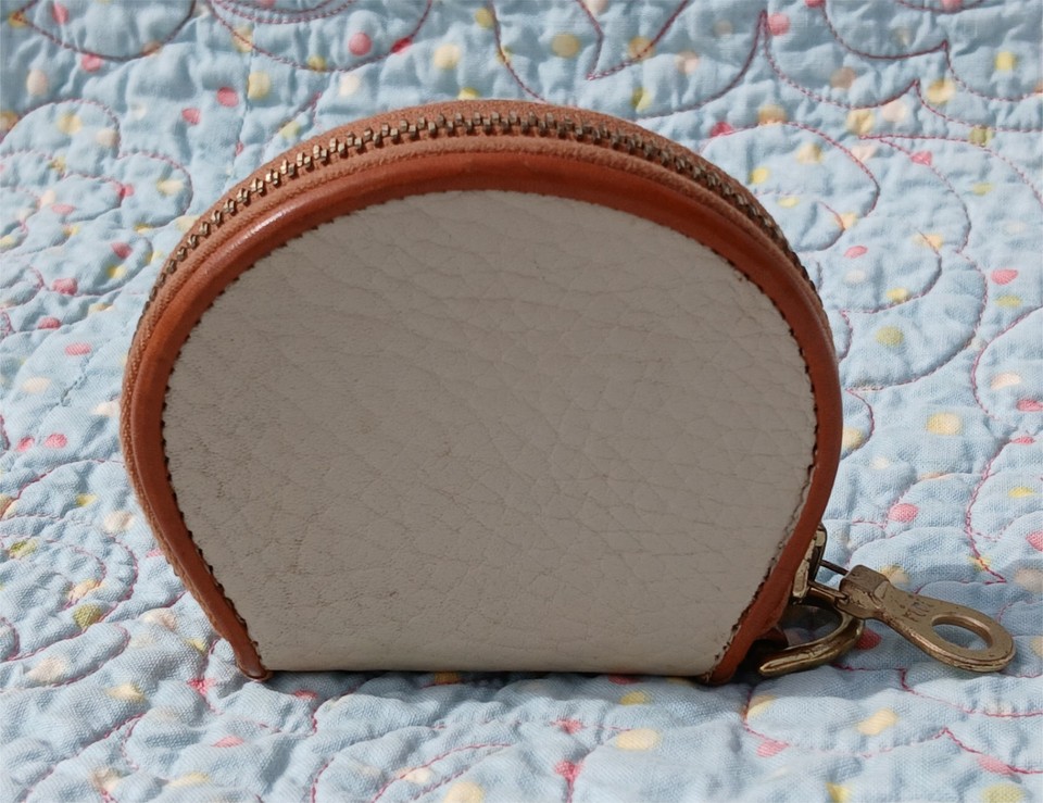 Vintage Dooney and Bourke Big Duck Coin Purse ~ Bone / Tan ~ U.S. ~ No ...