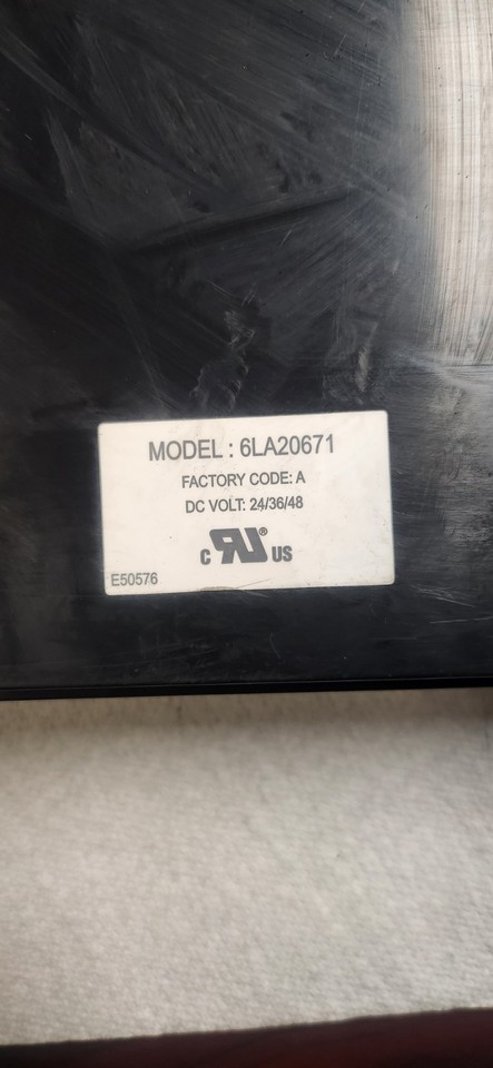 ENERSYS 6LA20671 CHARGER MODULE - INPUT 24/36/48 VDC 400/480 VAC 3 ...
