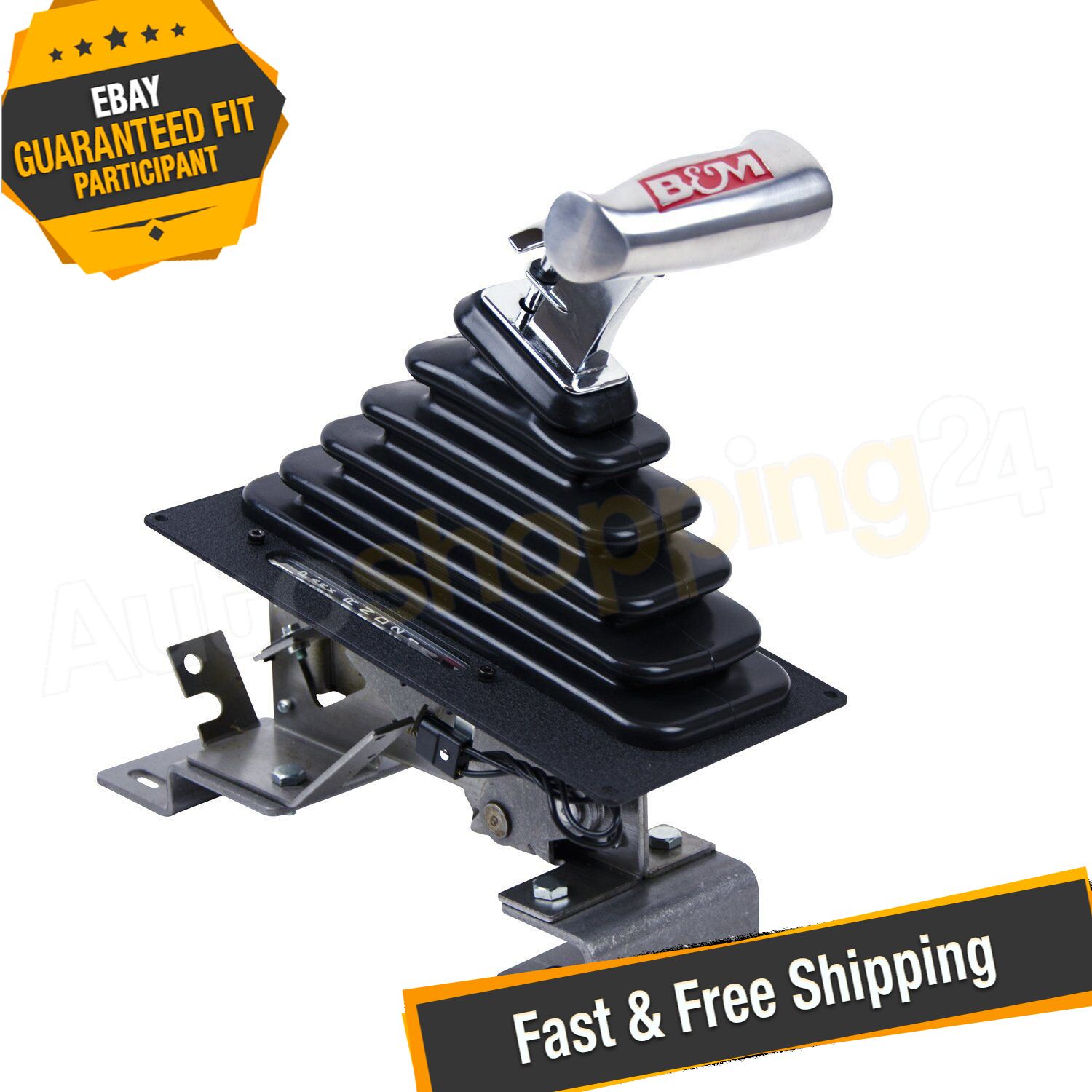 B&M 80692 MegaShifter Console Automatic Ratchet Shifter for 82-92 Chevy ...