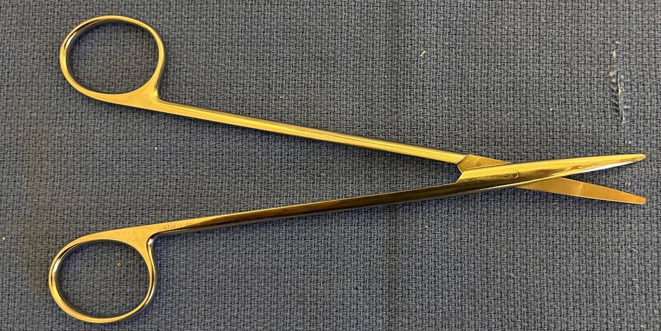 Jarit 100-262 7 inch curved Metzenbaum scissors. GC, guaranteed. | eBay