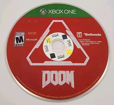 Doom - Microsoft Xbox One Disc Only 93155170216| eBay