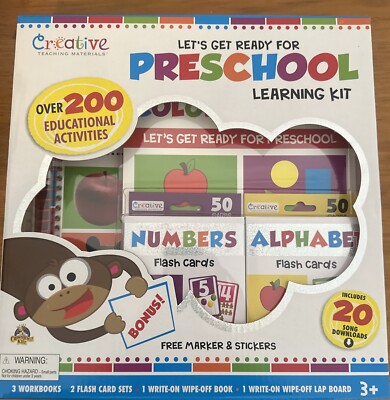 Creative Learning Materials Preschool Learning Kit, Over 200 Activities ...
