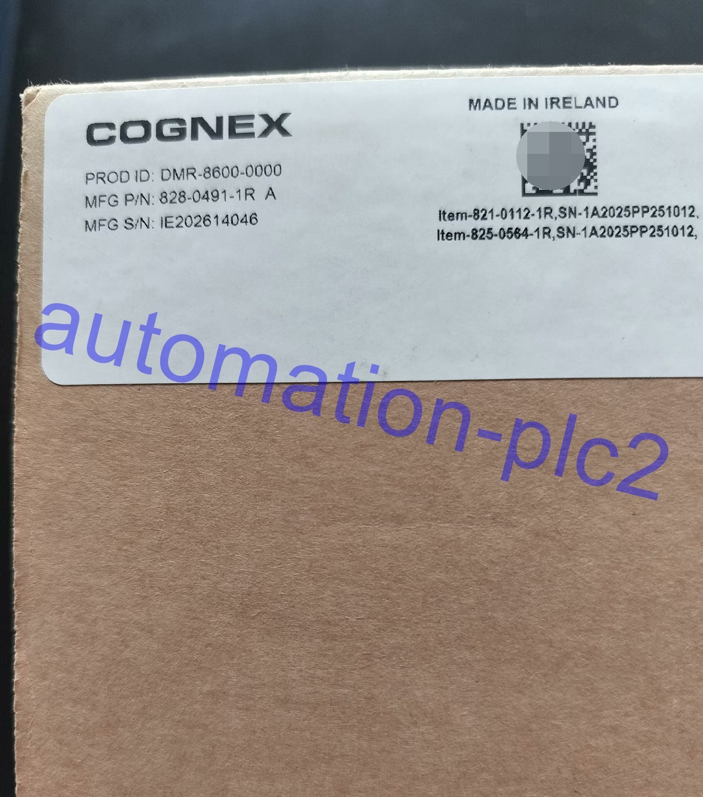 1 NEW COGNEX DMR-8600-0100 QR code scanner FedEx or DHL#HL | eBay